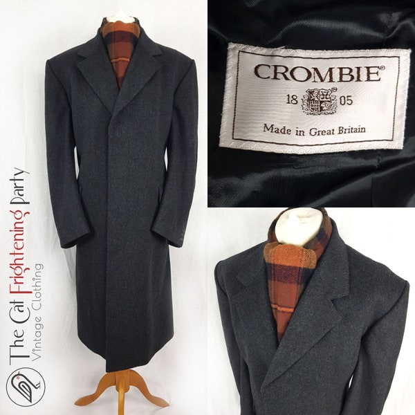 Mens Crombie Coats - Etsy