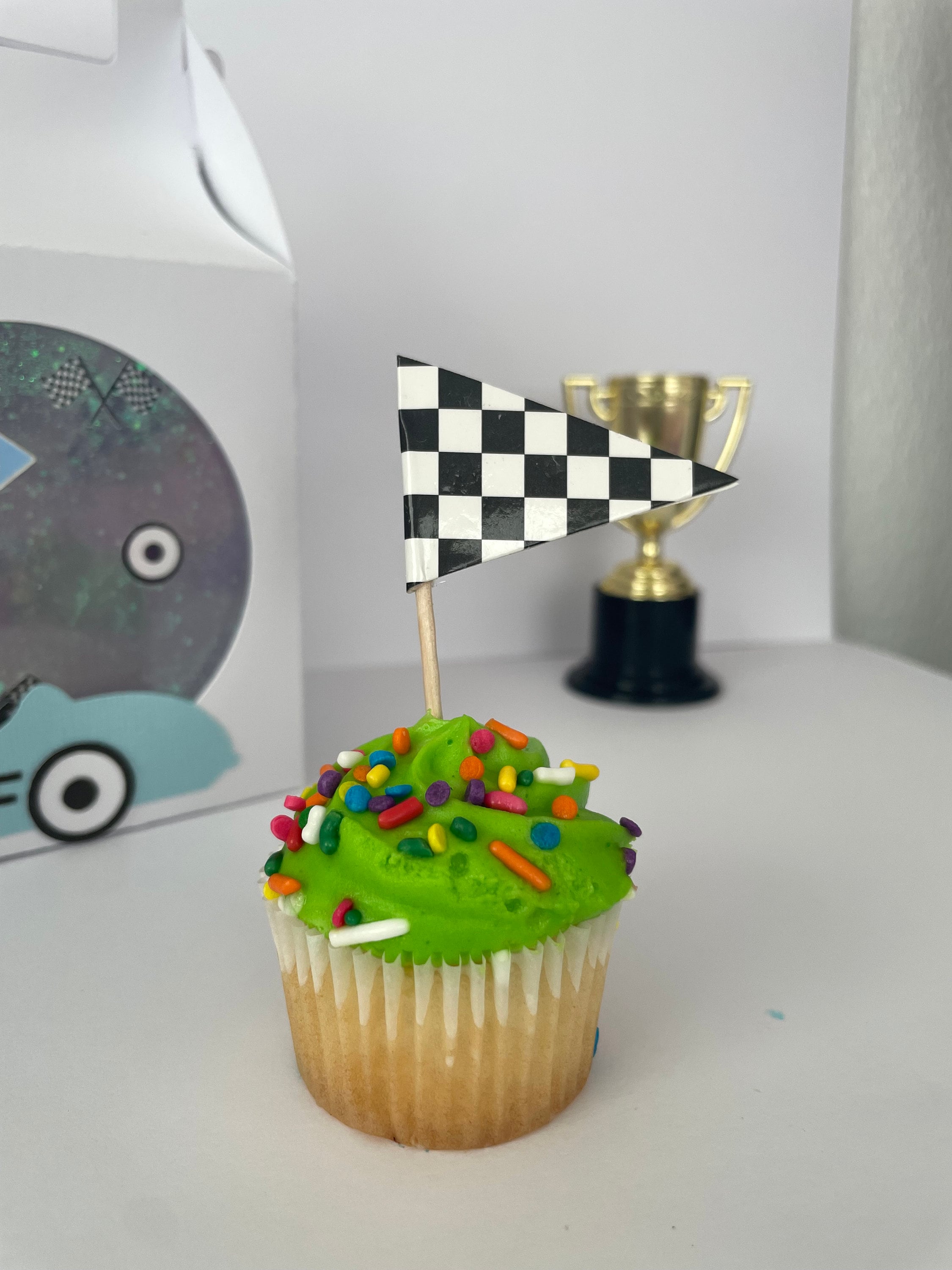 Nascar Cupcakes
