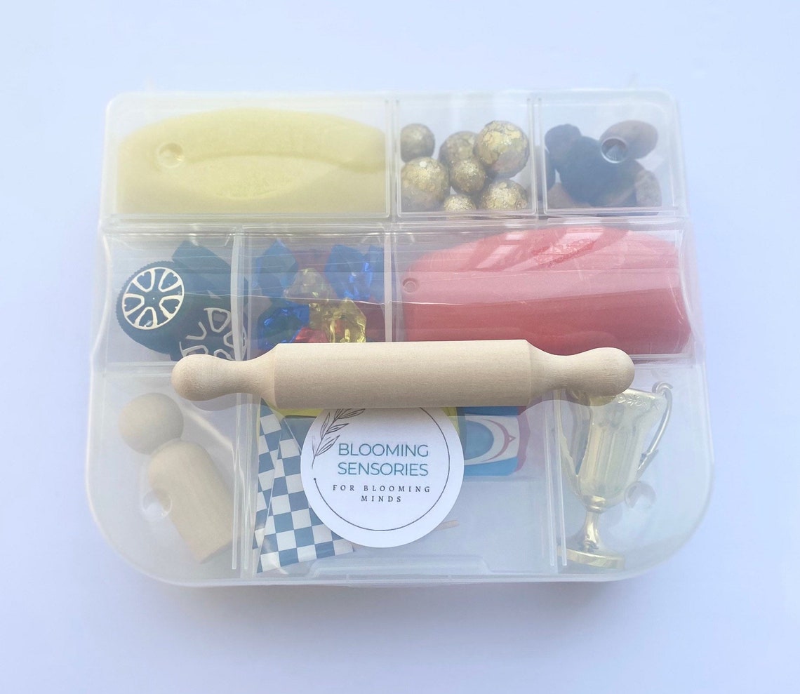 Race Car Play Dough Kit Cars Playdough Kit Cars Toys Play | Etsy