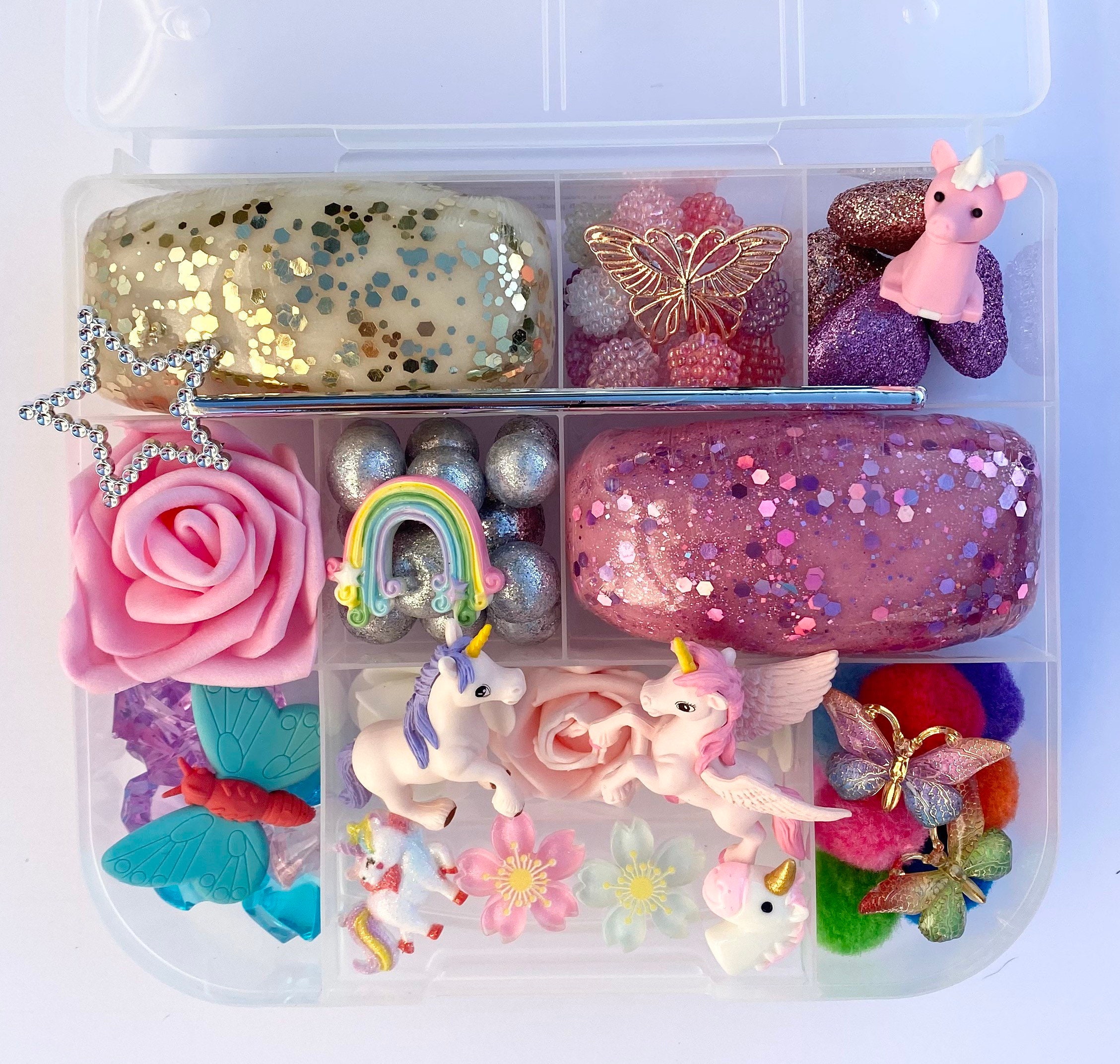 Unicorn Playdough Mat Personalized Birthday Gift for Kids Unicorn ...