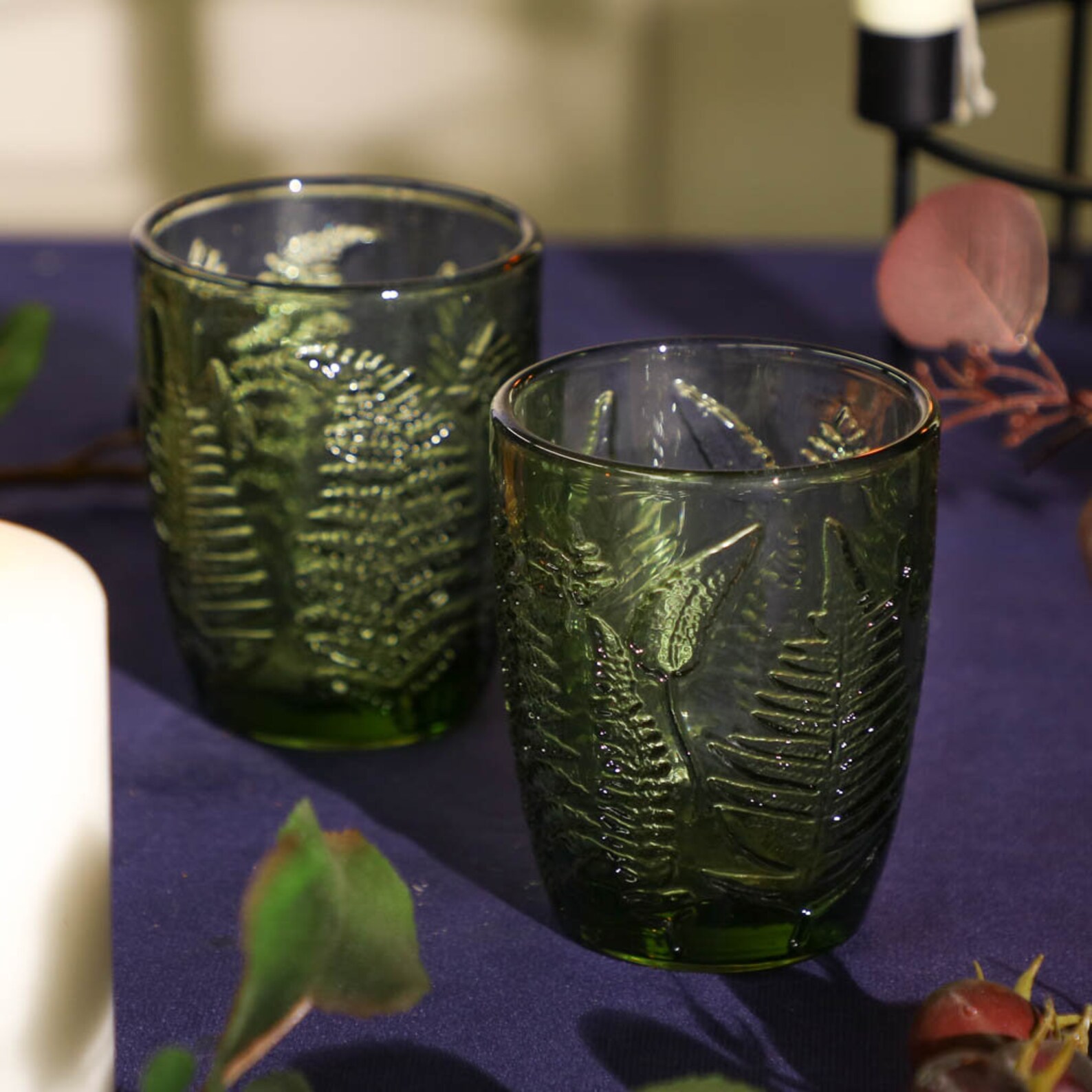 Cocktail Glass Set 4 Embossed Tumbler Glasses Vintage Style - Etsy