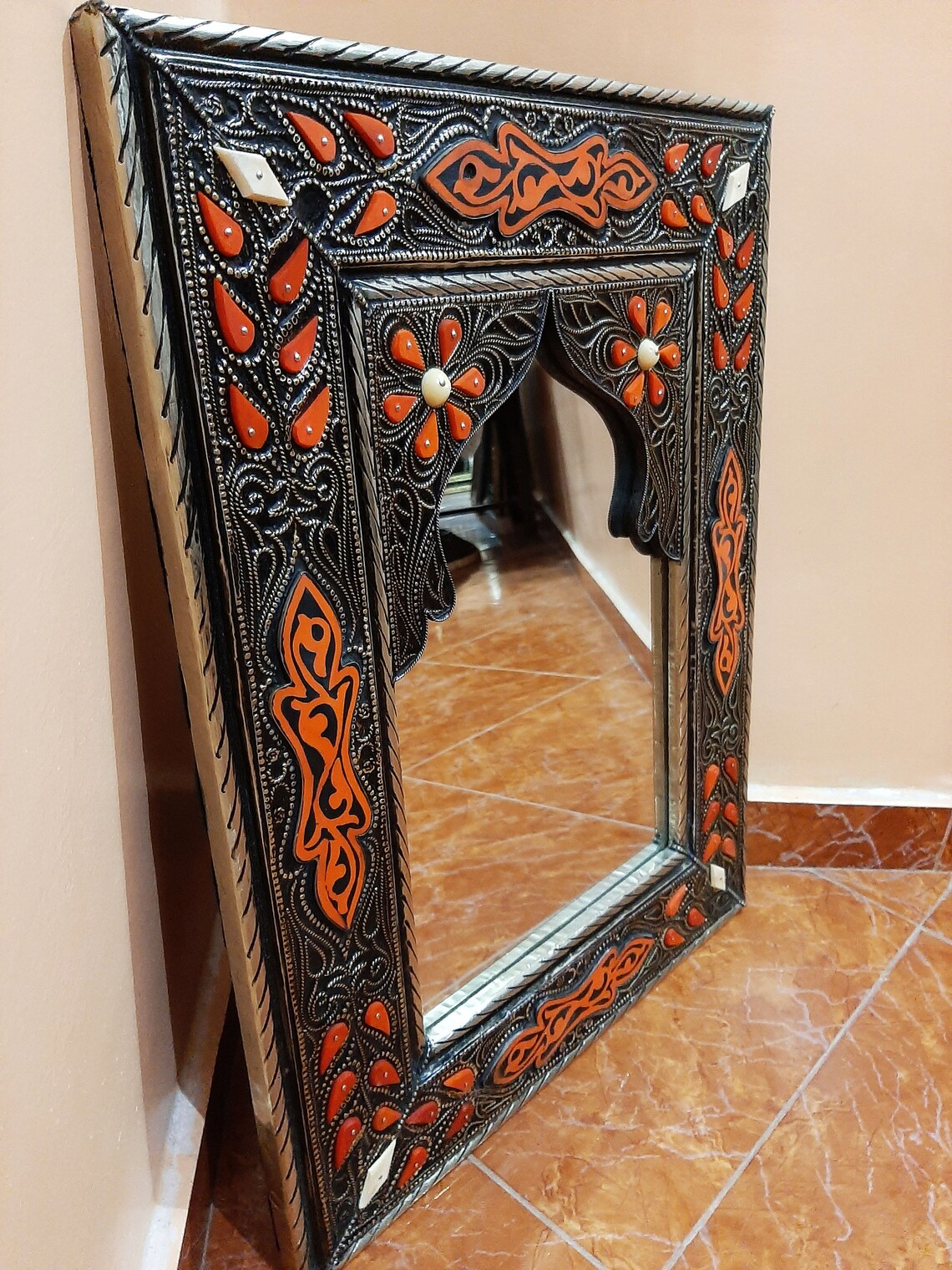 Moroccan Mirrors 60cm/45cm 100% Handcrafted Wall Mirror - Etsy
