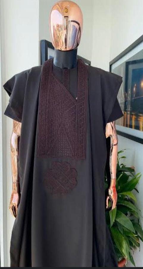 Luxury Agbada Men Outfit, Groom Agbada, Outfit, African Wedding Agada ...