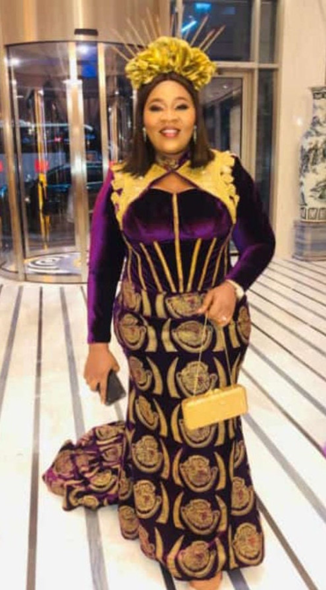 African Traditional Outfit, Isi Agu Wedding Outfit, African Women ...