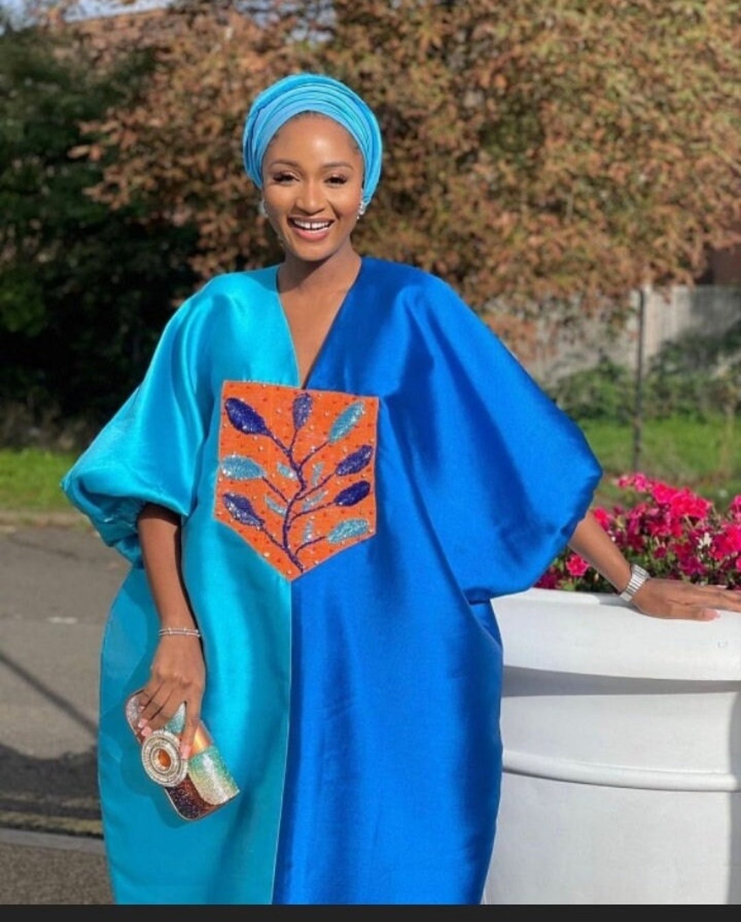 Beautiful Mikado Bubu Dress, African Long Dress, Maternity Outfit, Prom ...