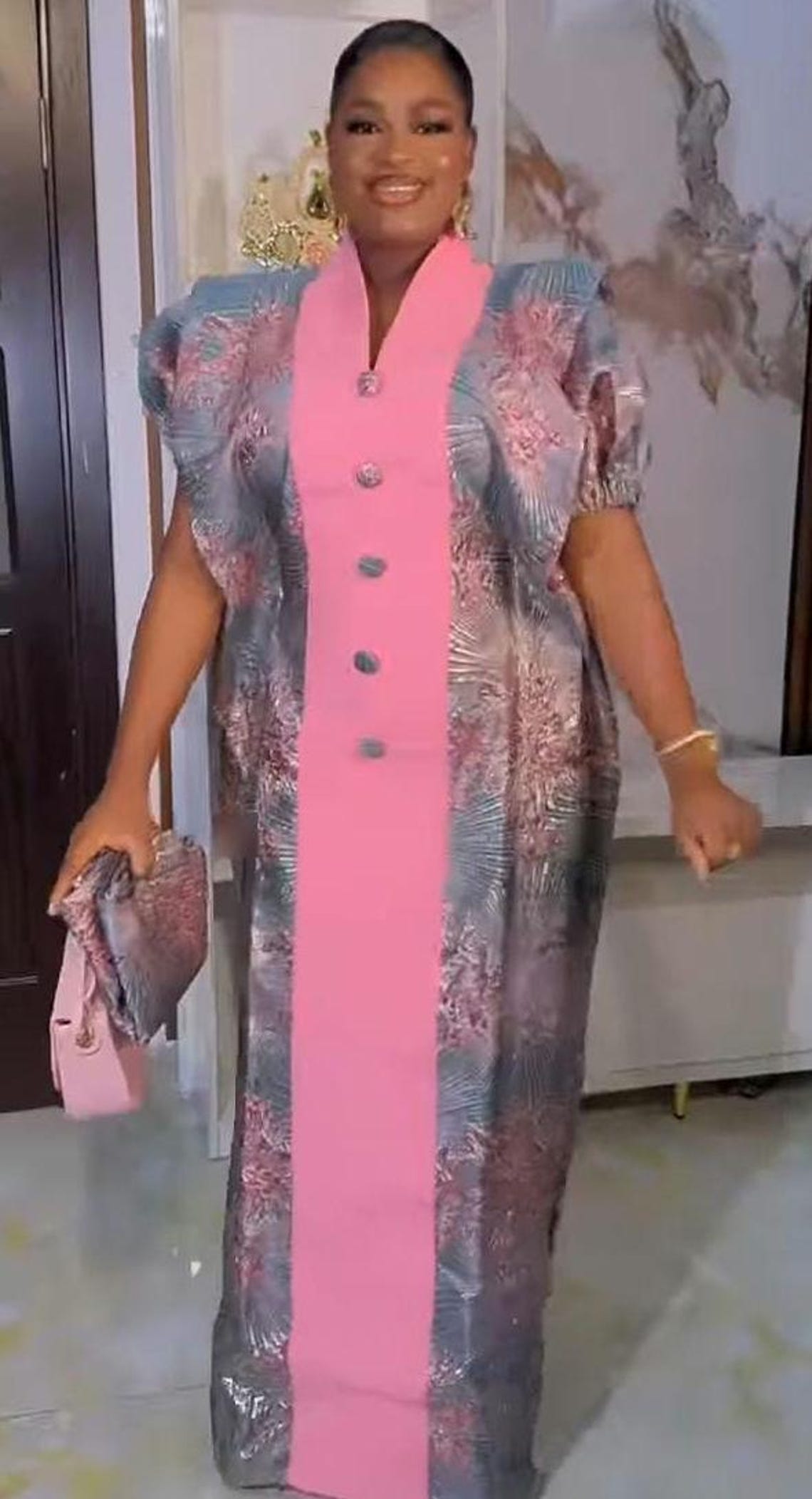 Trending Bubu Outfit, African Women Outfit, Prom Brocade Dress, Brocade ...