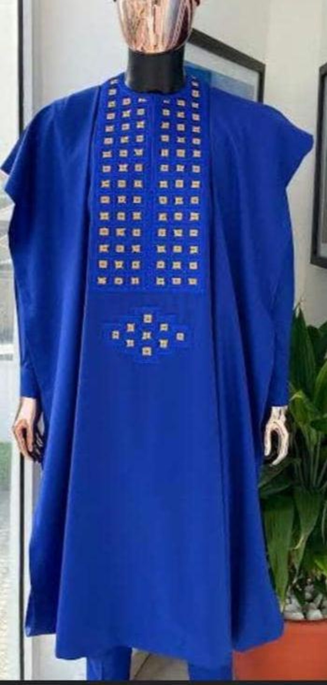 Luxury Agbada Men Outfit, Groom Agbada, Outfit, African Wedding Agada ...