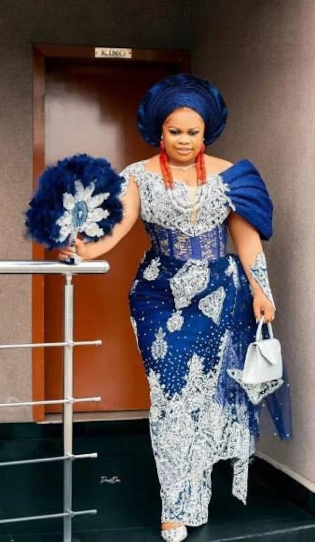 African Brides Traditional Wedding Outfit, Nigerian Brides Wedding ...