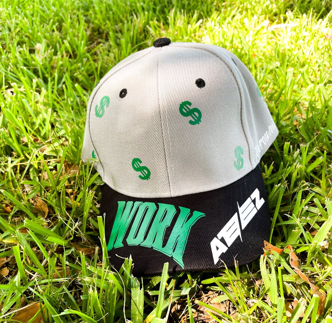 Ateez Work Baseball Cap: Kpop Inspired Accessory - Etsy