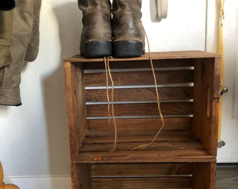 Crate Shoe Rack | Etsy