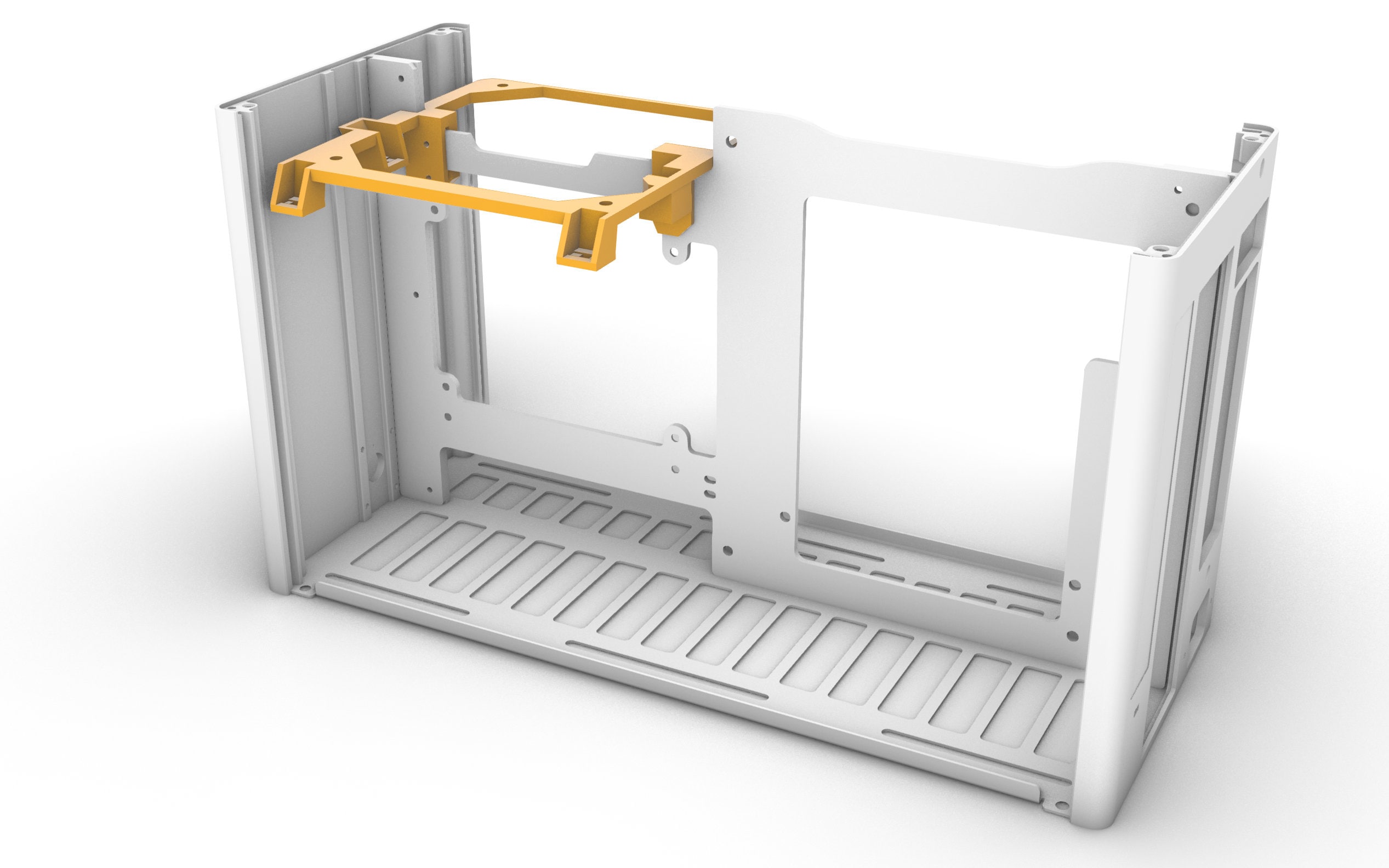 Ghost S1 - FAN/PSU Bracket + Variations: 4x40mm Brackets Cpu And/or Gpu ...