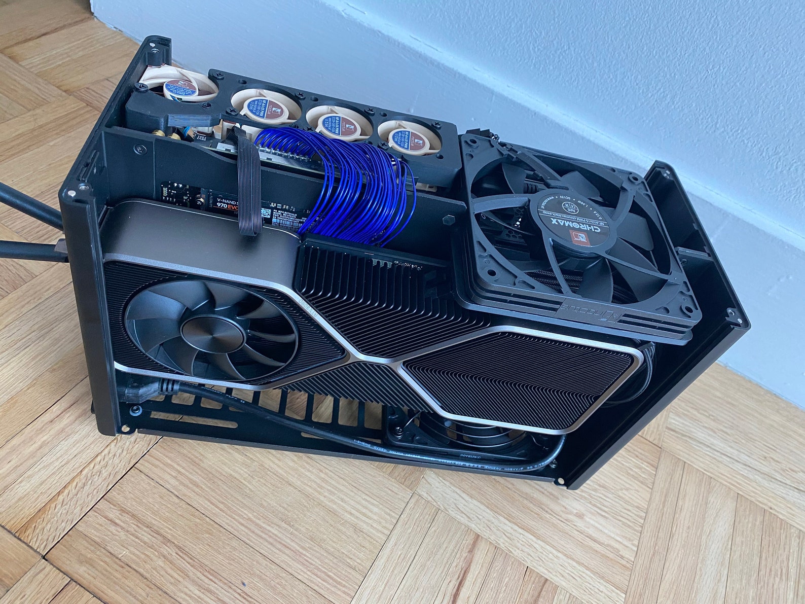 Ghost S1 - FAN/PSU Bracket + Variations: 4x40mm Brackets Cpu And/or Gpu - Etsy