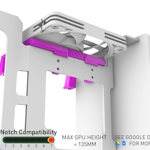 Fractal Terra - FAN/PSU Bracket + Variations - Etsy
