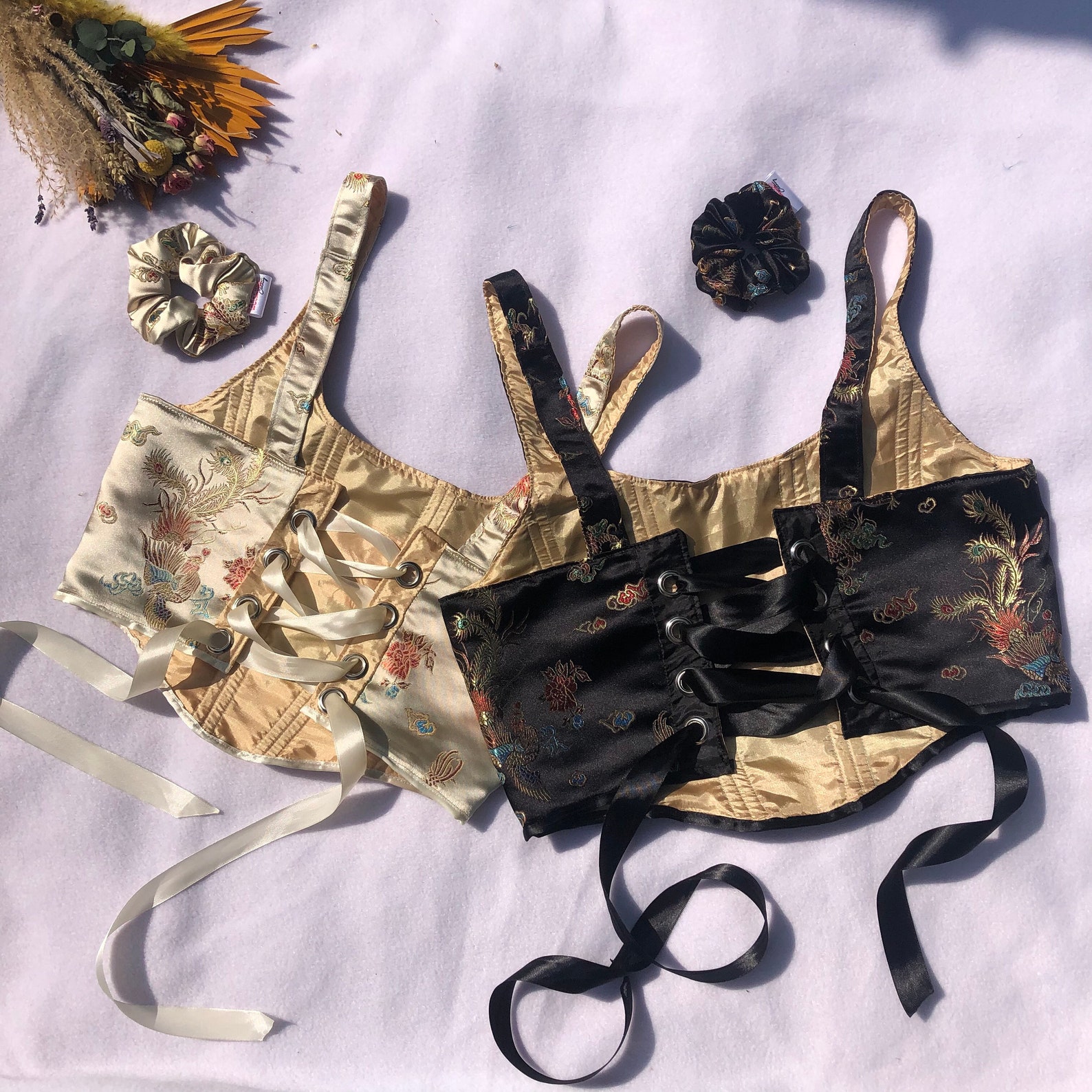 Multiple Colours Handmade Chinese Dragon Brocade Reversible - Etsy