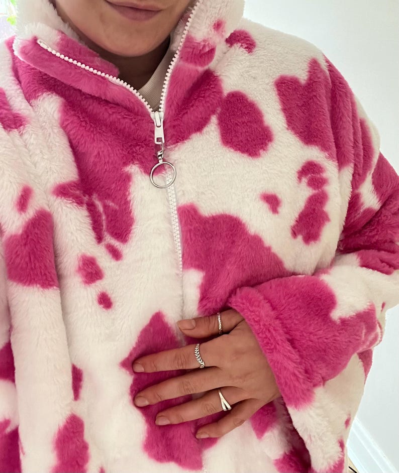 Multiple Colours* Luxury, Plush Handmade Faux Fur Zipper Jacket - Etsy