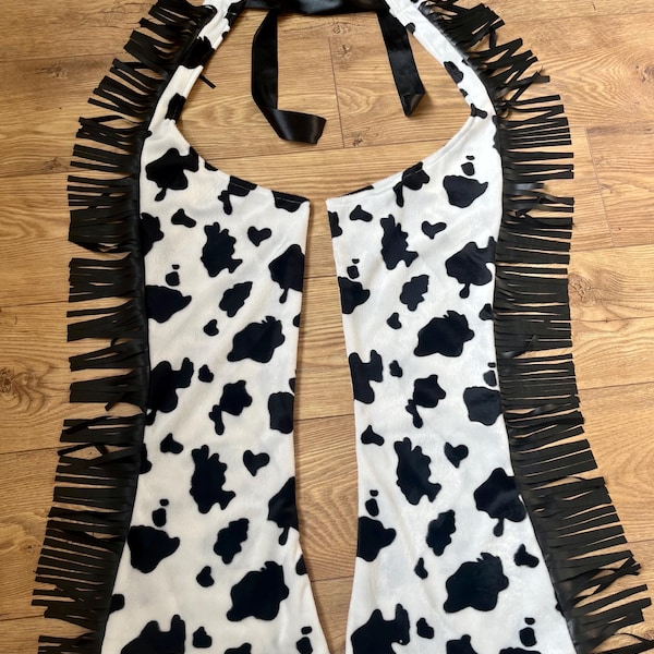Cow Print Chaps - Etsy