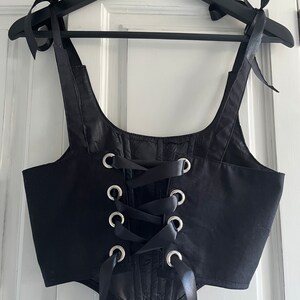 Handmade Black Cotton Corset Ribbon Straps - Etsy