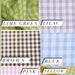 Multiple Gingham Colours Available Handmade Elasticated High Waisted ...