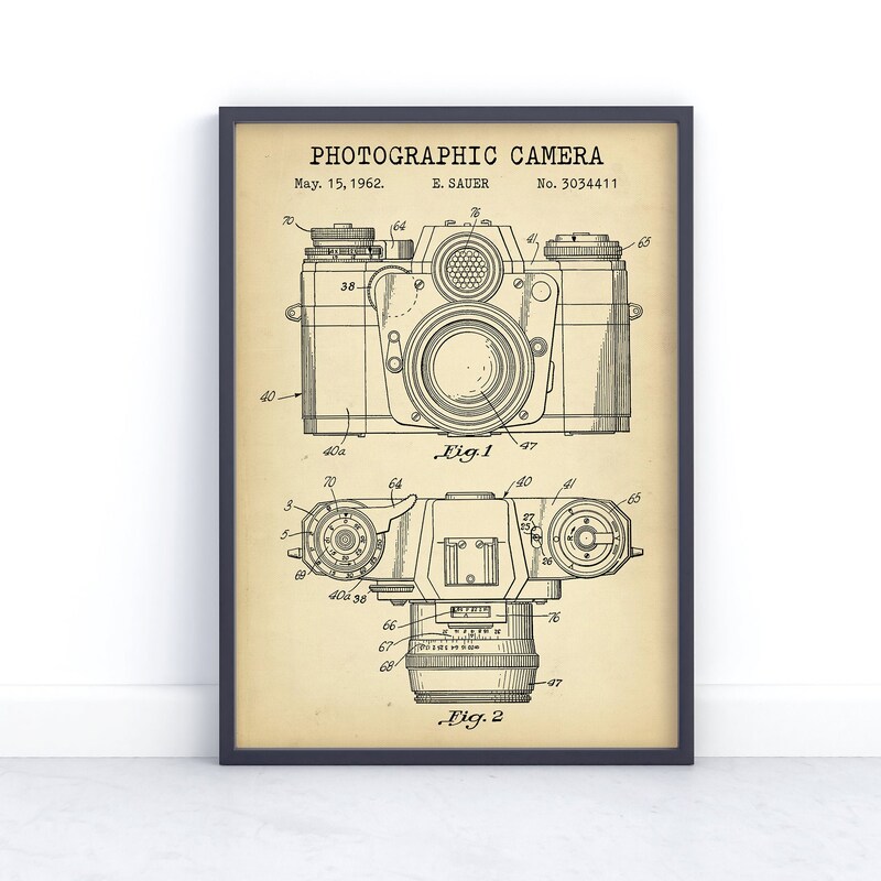 Camera Patent Print - Etsy