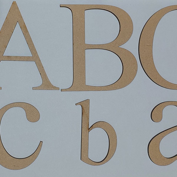 Laser Cut Letters - Etsy UK