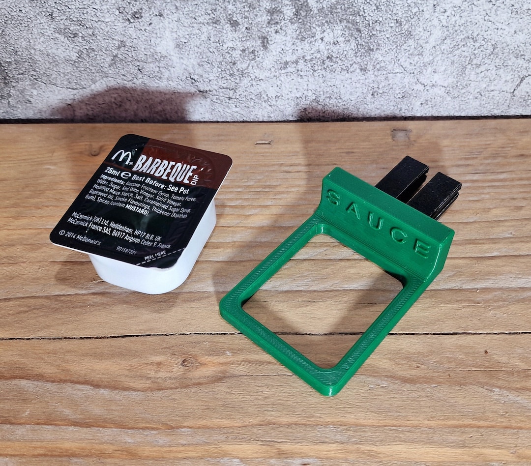 Dip Sauce Car Vent Holder 3D Printed and Made to Order Handsfree ...