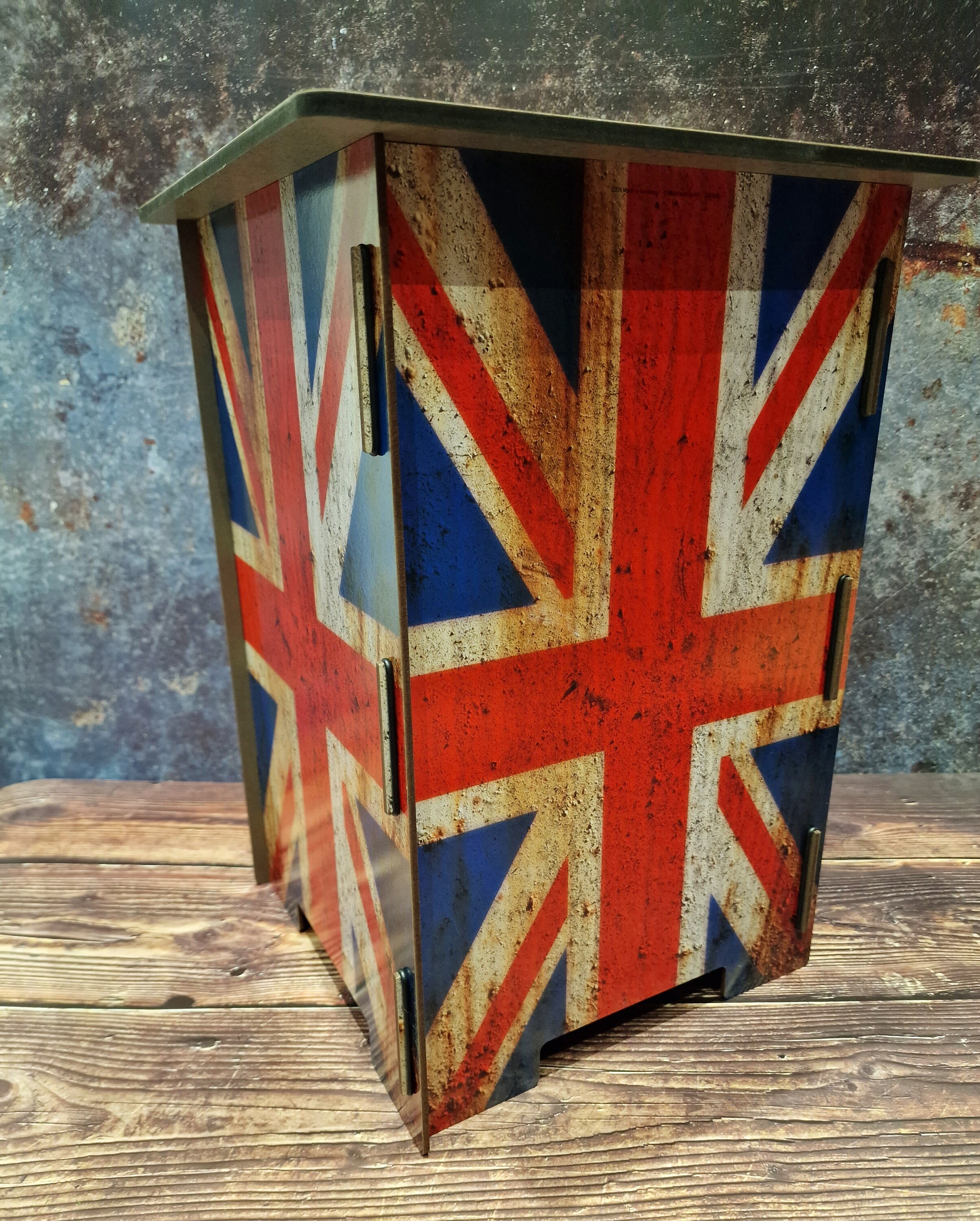 Union Jack Stool Kit for Self Assembly - Etsy