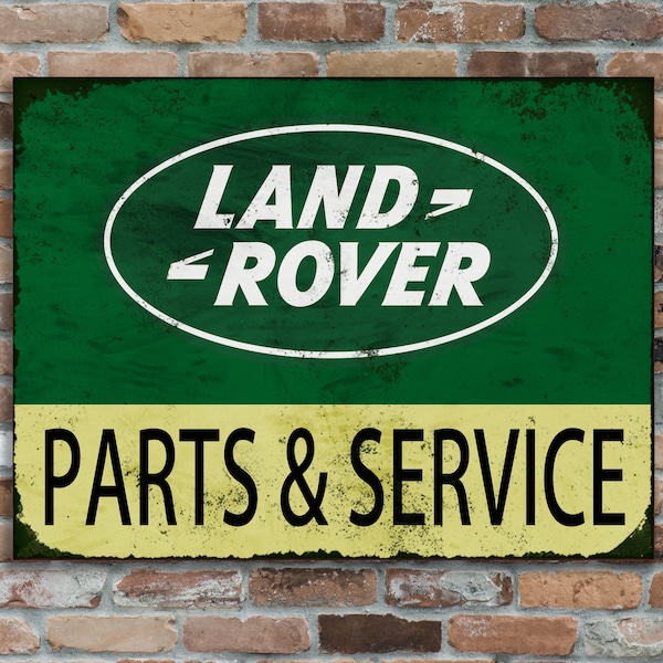 Land Rover Sign - Etsy UK