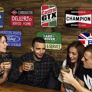 Land Rover Parts & Service Sign 20*30cm - High Quality Sublimation ...