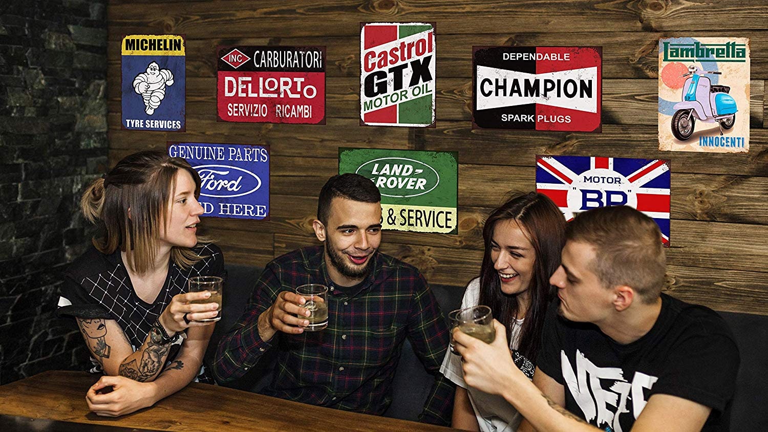 Land Rover Parts & Service Sign 2030cm High Quality Sublimation Retro ...