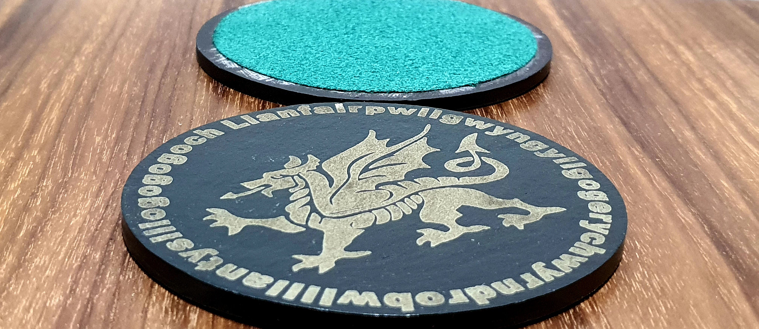 Custom Welsh Slate 4 Coasters Penrhyn Quarry Sourced Slate - Etsy UK