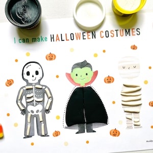 Halloween Play Dough Mats - Digital Download, Play Doh Activity ...