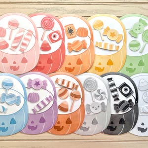 Halloween Candy Color Sort - Digital Download, Color Sorting Game ...