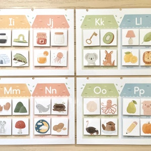 Alphabet Busy Book - Digital Download, Letter Sound Activity Book ...