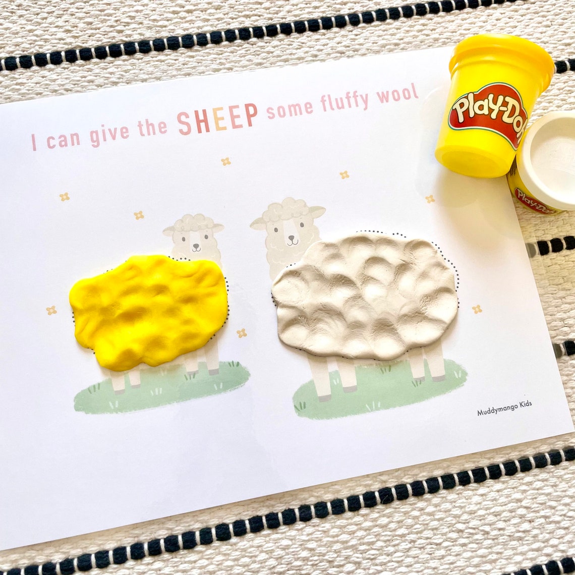 Animal Play Dough Mats Digital Download Play Dough - Etsy