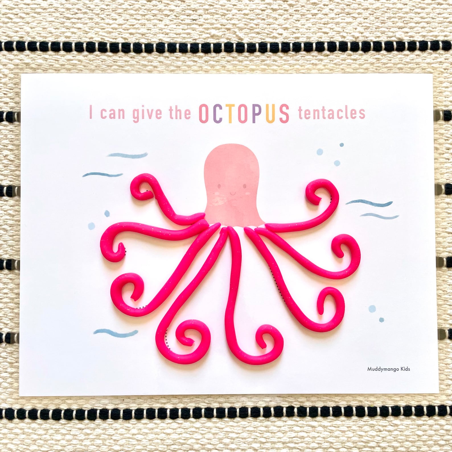 Animal Play Dough Mats - Digital Download, Play Dough Activity ...