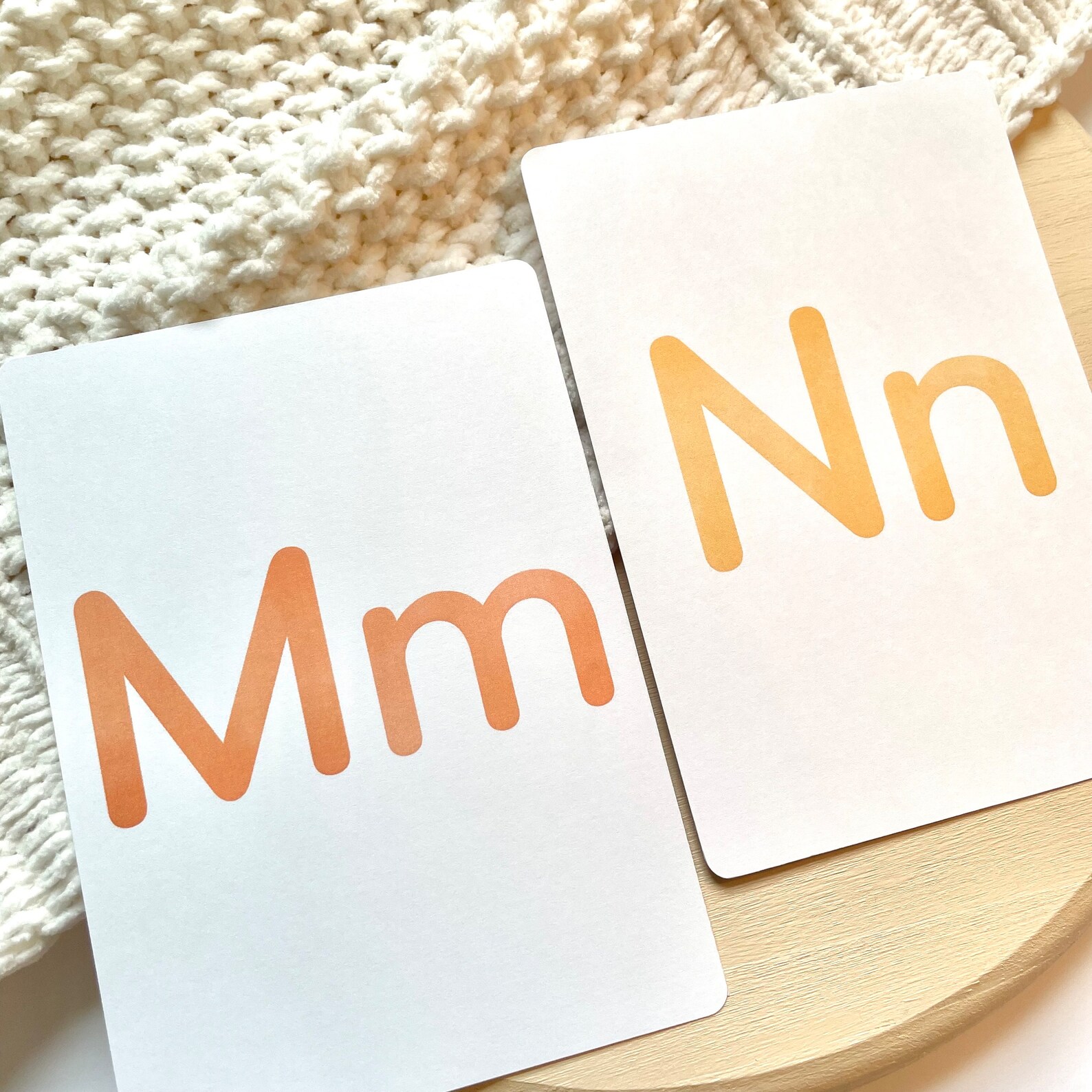 Alphabet Cards Digital Download, Alphabet Flash Cards, Printable ABC ...