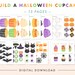 Build a Halloween Cupcake - Digital Download, Halloween Activity for ...