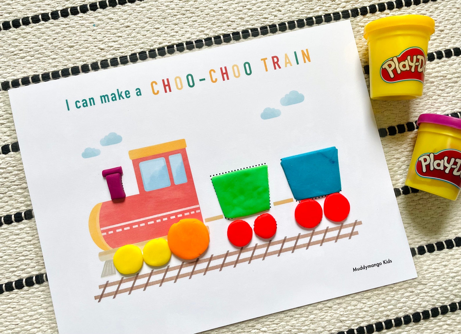 Transportation Play Dough Mats Digital Download Printable - Etsy