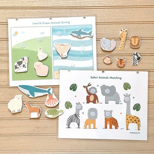 Toddler Learning Binder - Digital Download, Toddler Busy Book ...