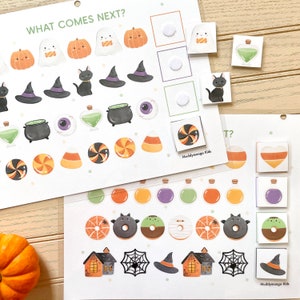 Halloween Busy Book - Digital Download, Printable Halloween Activity ...
