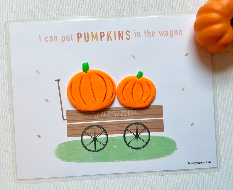 Autumn Play Dough Mats Digital Download Fall Play Dough - Etsy