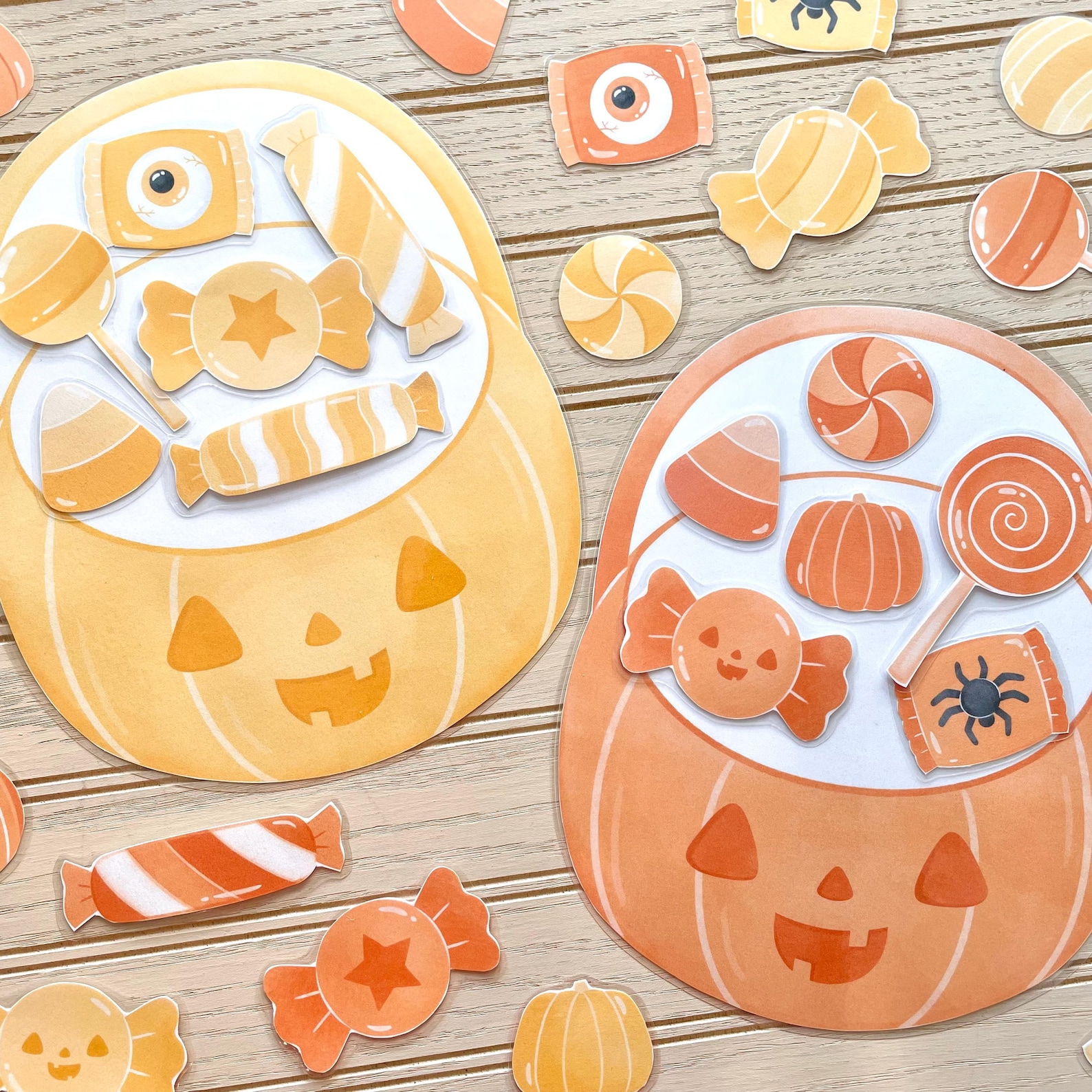 Halloween Candy Color Sort - Digital Download, Color Sorting Game ...