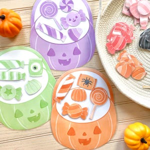 Halloween Candy Color Sort - Digital Download, Color Sorting Game ...