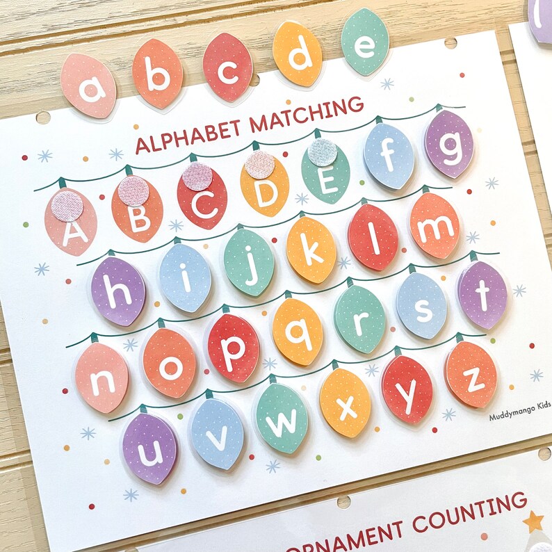 Christmas Busy Book - Digital Download, Christmas Activity Book for ...