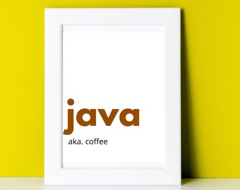 Java Art Printable - Etsy