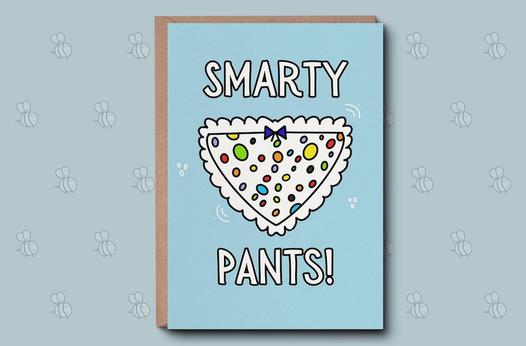 Congrats Card - Smarty Pants Congratulations Card. for Exam Success ...