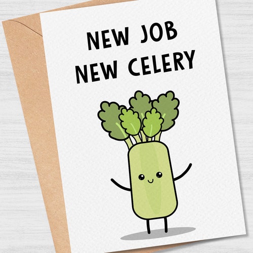 Funny New Job Card for Friend Congratulations New Job Card - Etsy