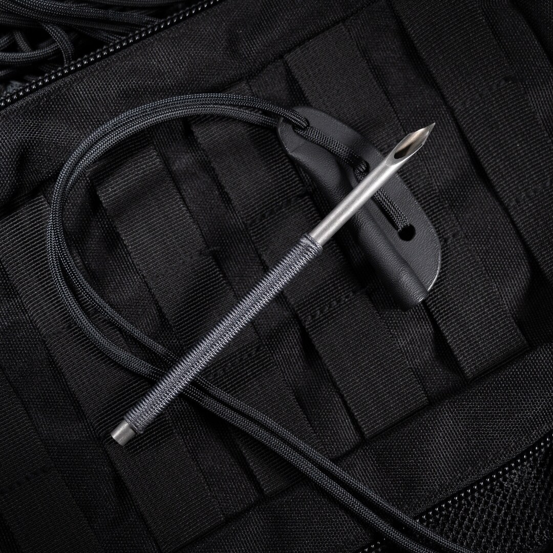 Custom Stainless Steel Chute EDC Awl Neck Tool With Talon Tip, Micro ...