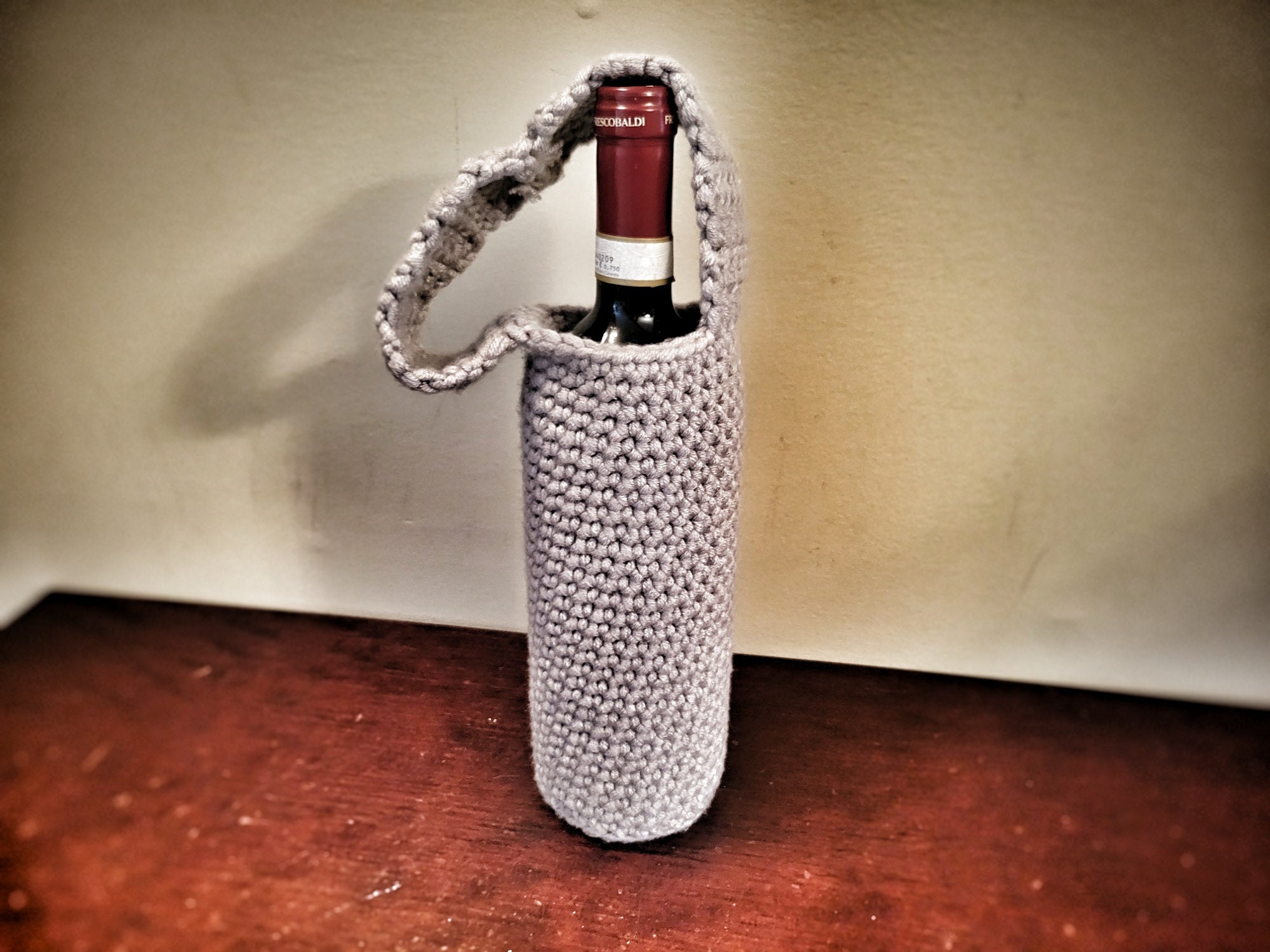 Crochet Pattern PDF Wine Bottle Gift Bag Wine Bottle Carrying Bag ...