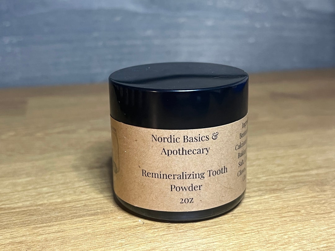 Remineralizing Clay Tooth Powder - Etsy